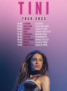 Tini anuncia las fechas de su nueva gira por nuestro país - LoffMusic